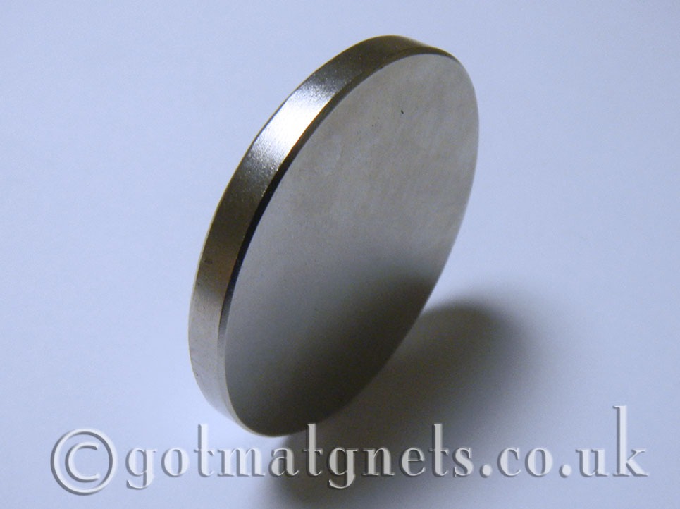 D 50 x 5 mm N45 Neodymium Magnets