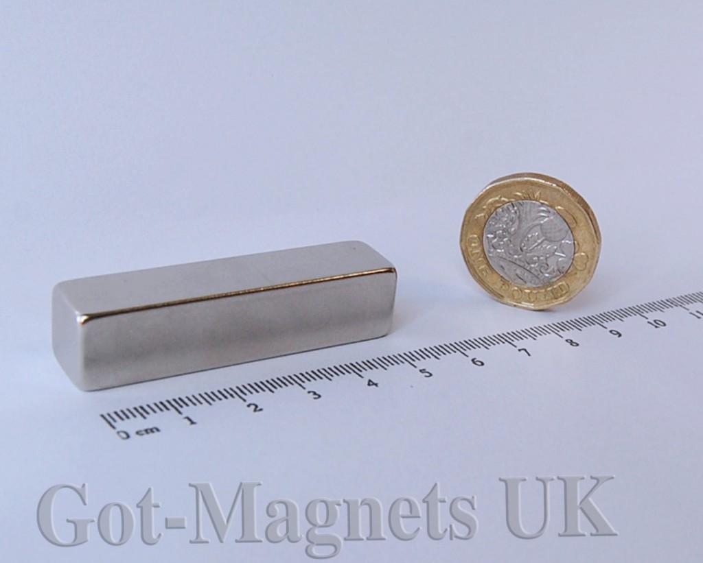 50 x 12 x12 mm N35 Neodymium Magnets